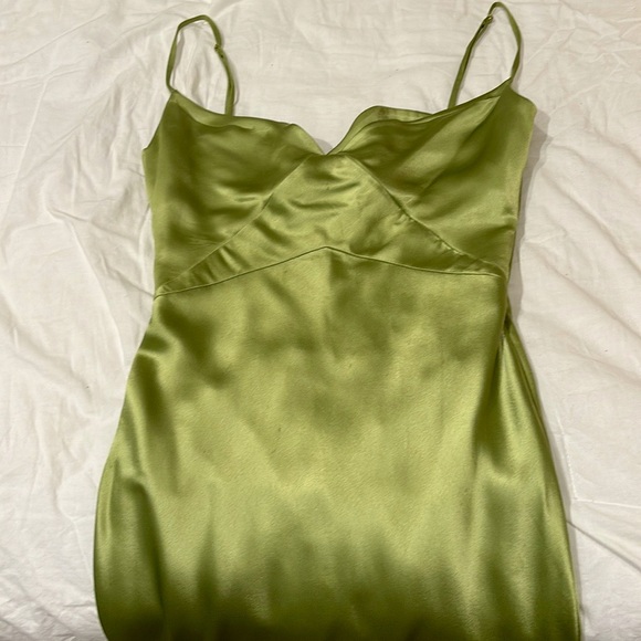 NICHOLAS | Dresses | Nicholas Green Silk Dress | Poshmark